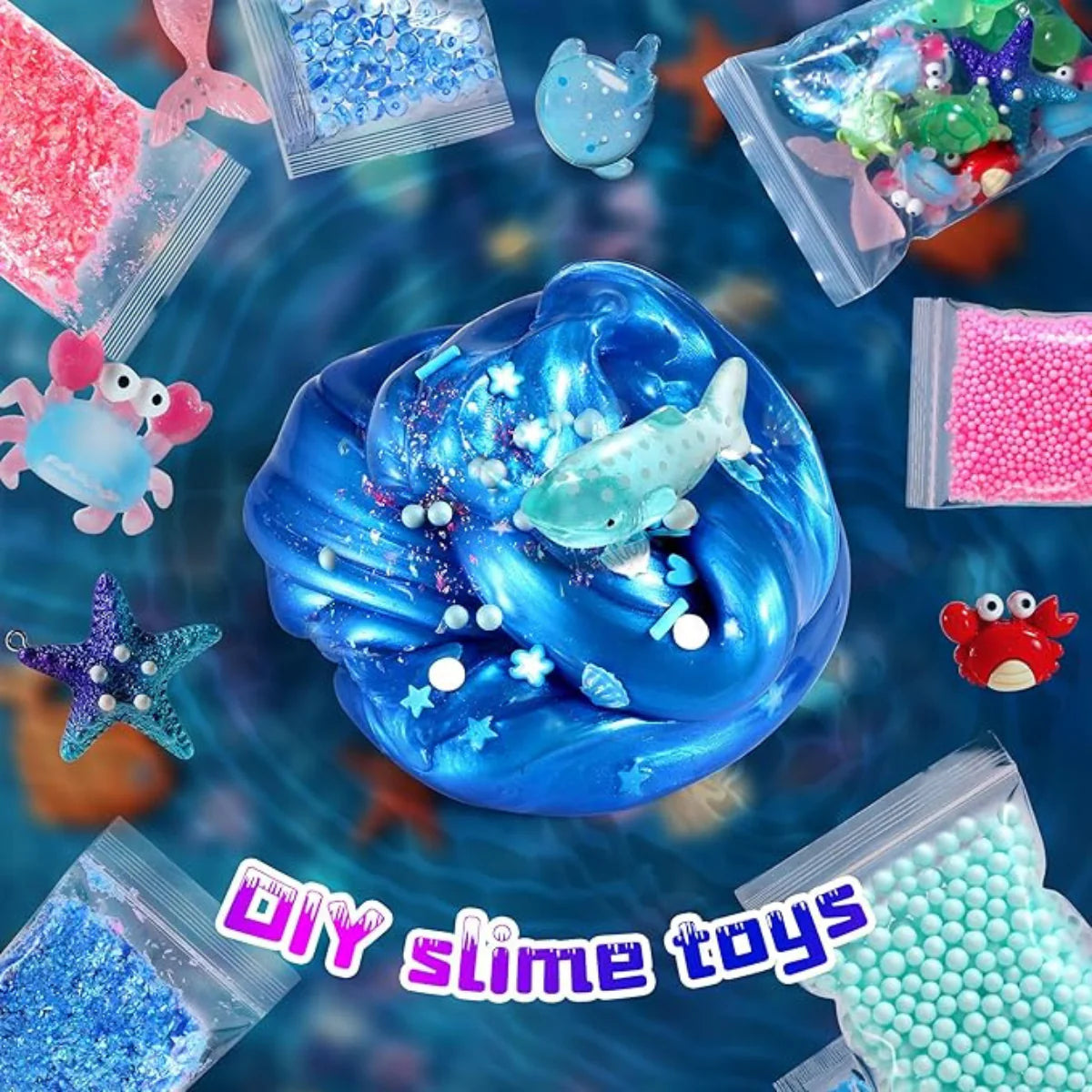 Slime Mega Bundle 2+1 | 3 kreativní světy | pro děti 4+ – Kiddo World CZ